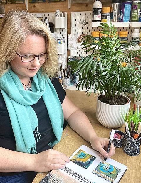Susan McCreevy Artist | Online Mixed Media Art Classes