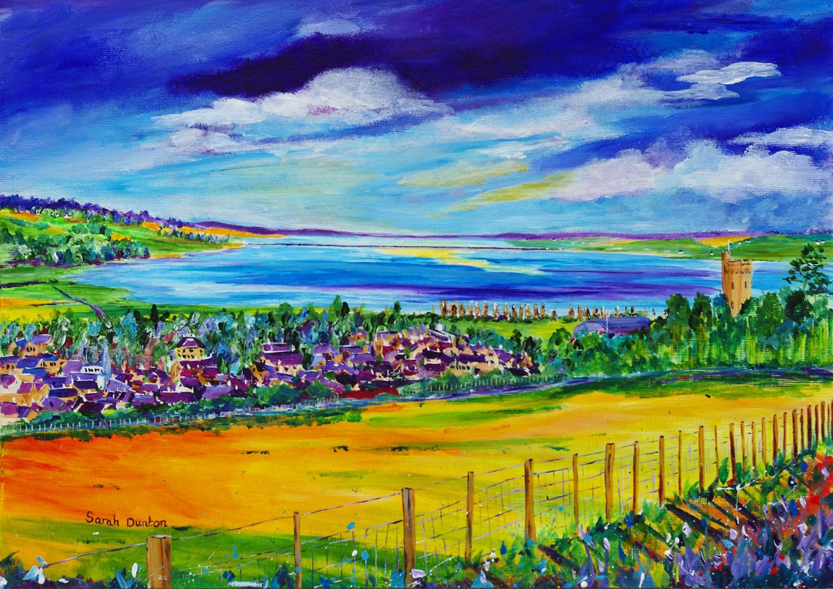 Sarah Dunton Artist | A Beautiful Dingwall Morn