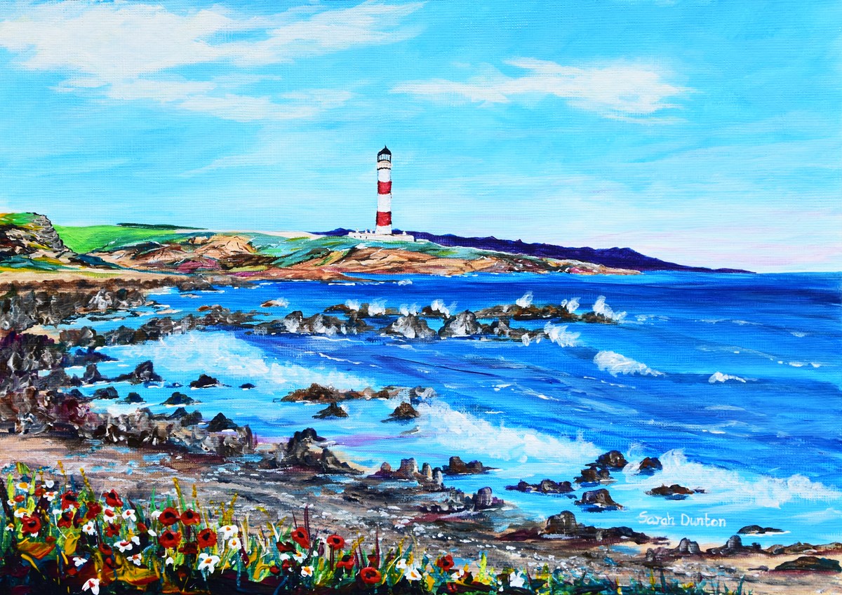 Sarah Dunton Artist | Tarbat Ness Lighthouse, Portmahomack