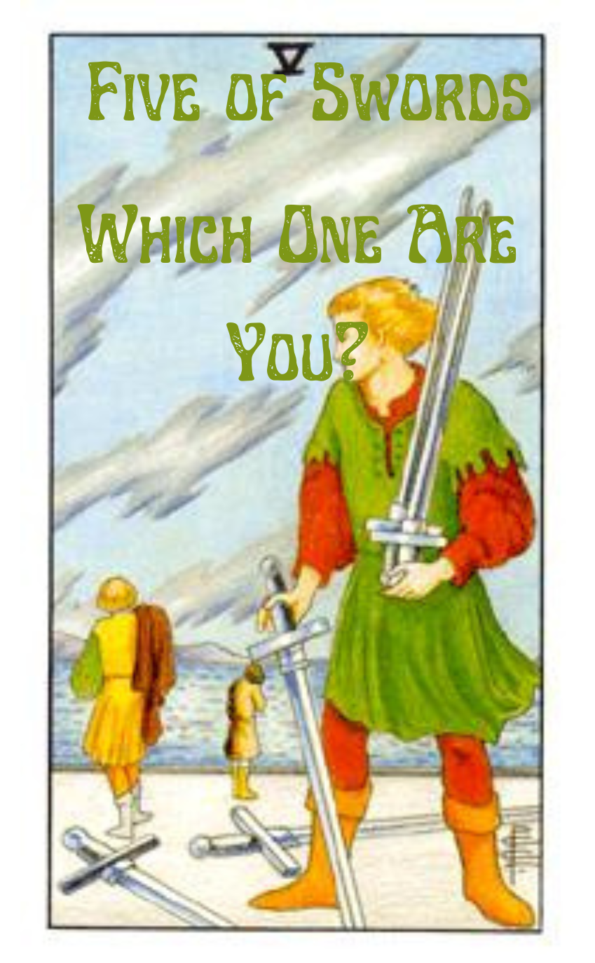 Psychic Clairvoyant Pam Richards | News | Five of Swords - Which One ...