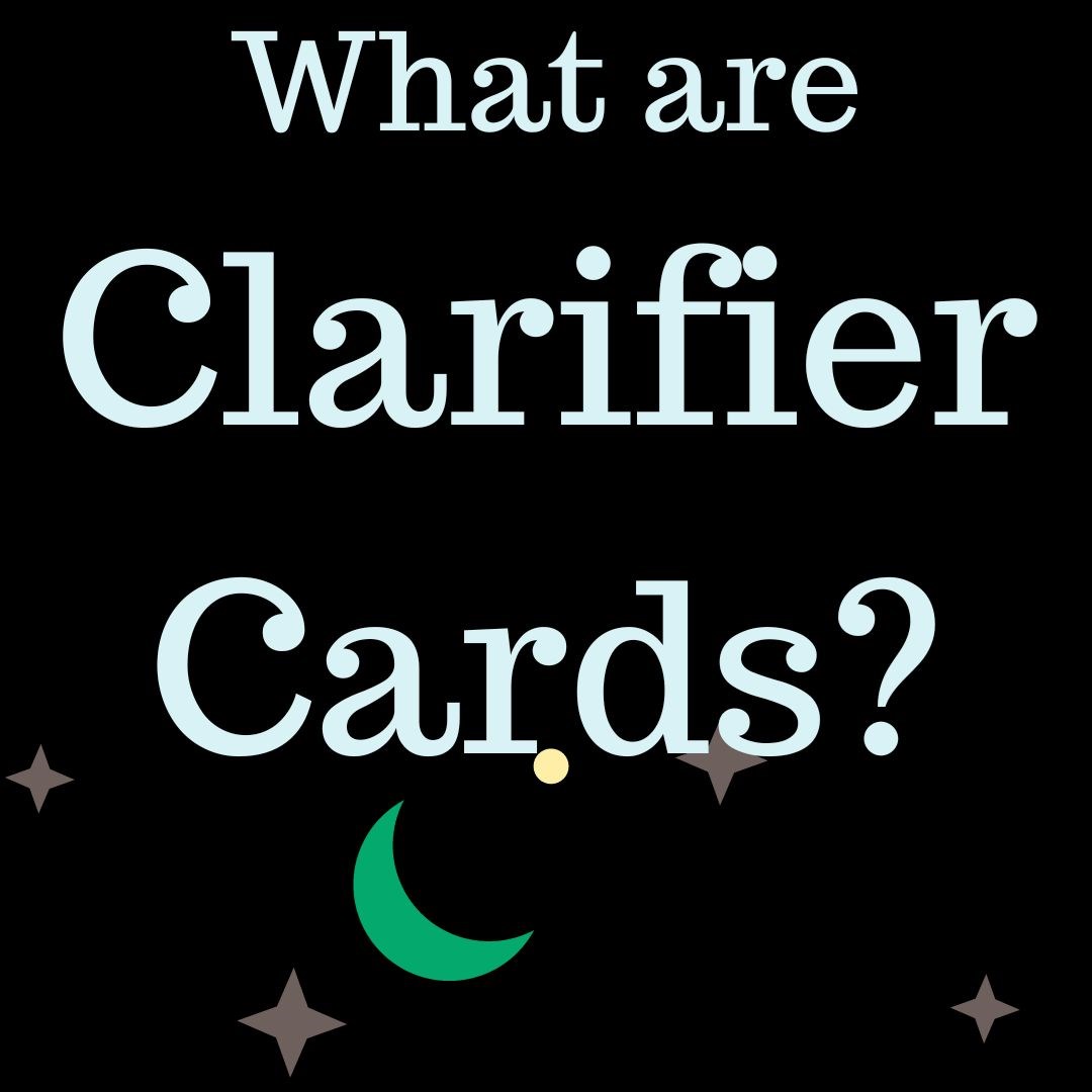 Psychic Clairvoyant Pam Richards | News | What are Tarot Clarifier Cards